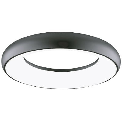 Lampara de Techo en Color Negro con LED Integrado – La Bombilla Iluminacion